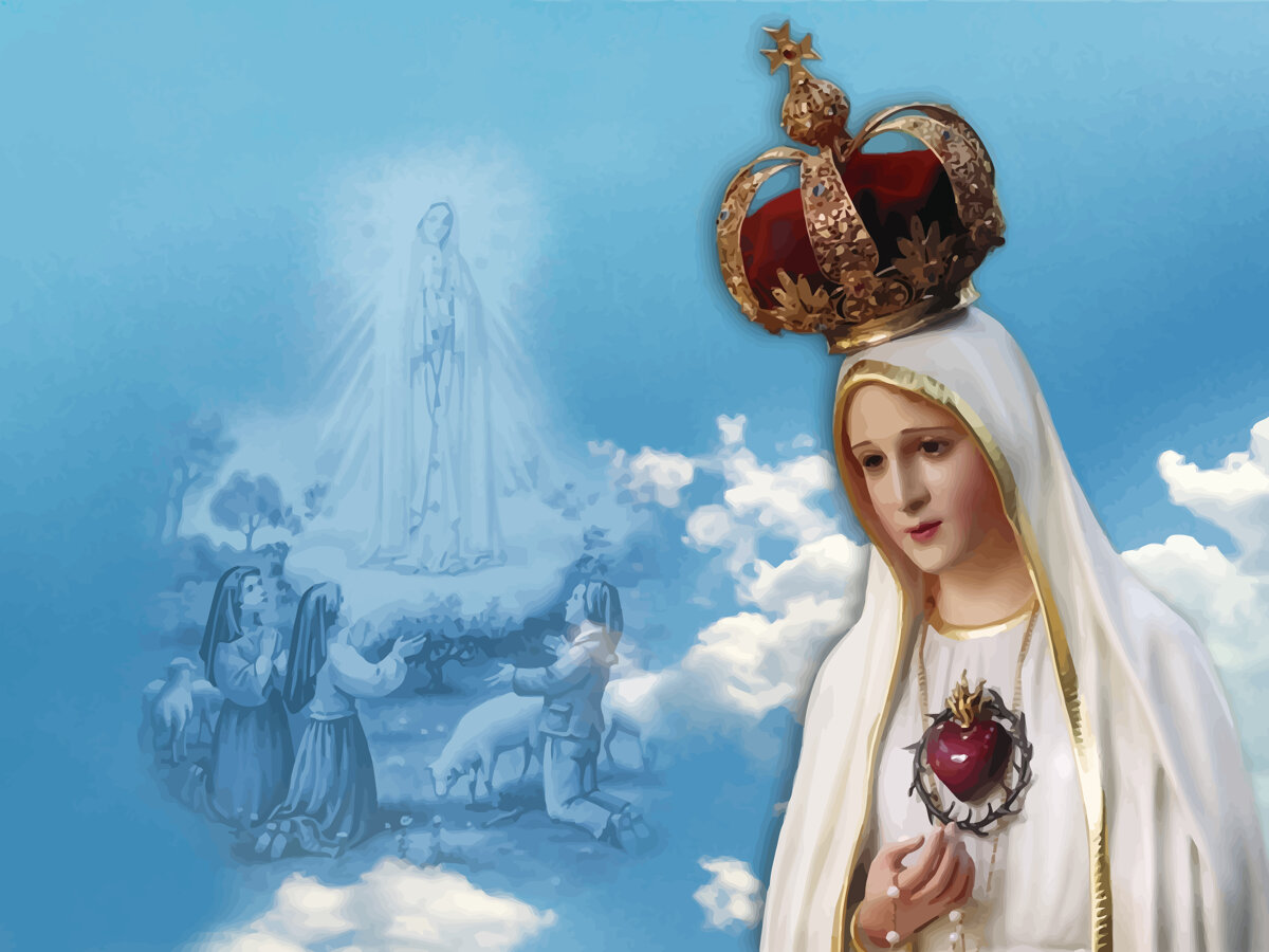 Our Lady Of Fatima Wallpaper