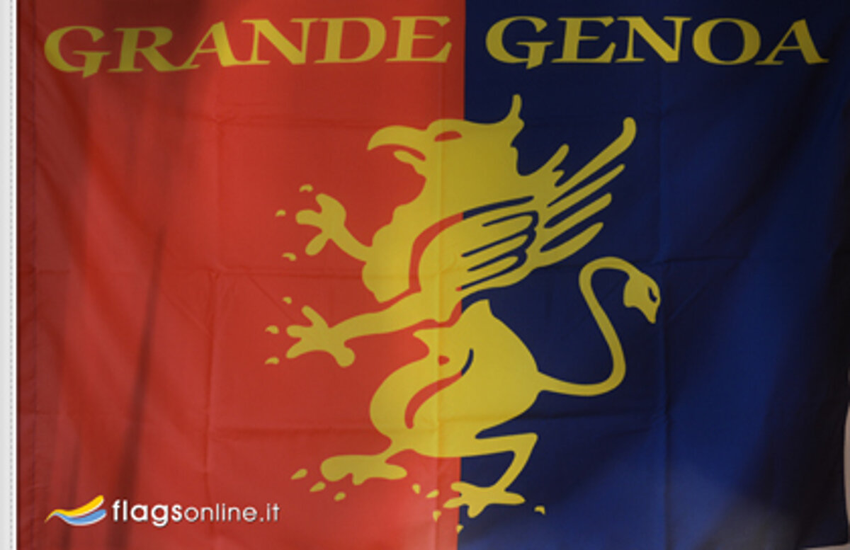 Historical Genoa Football Flag