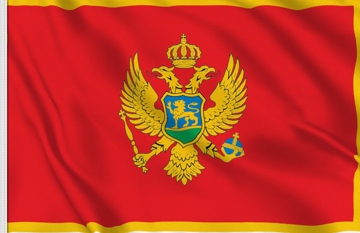 Montenegro Flag 2022