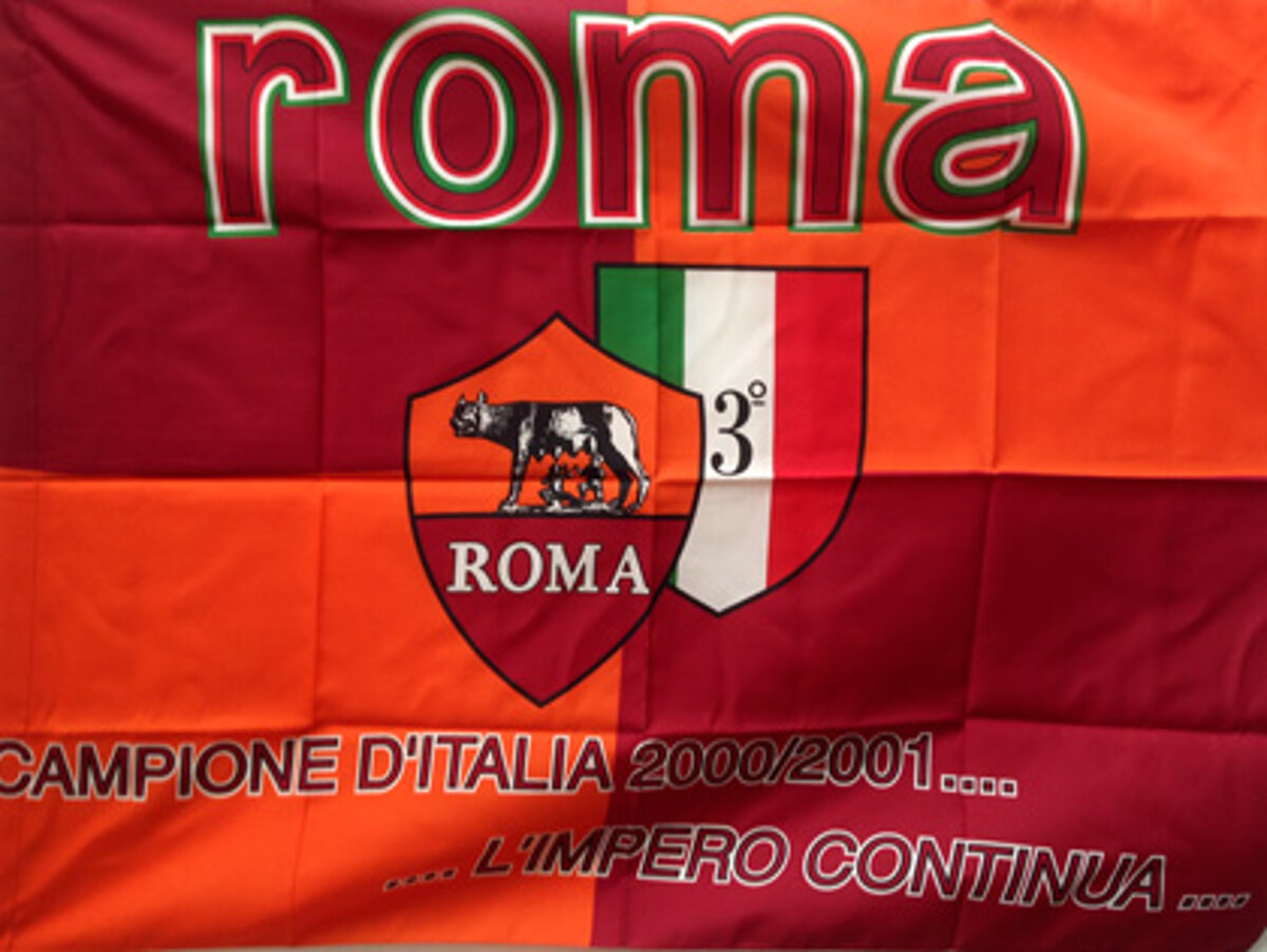Roma Football Club Flag
