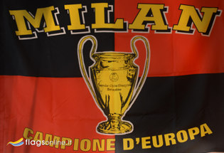 Official AC Milan Flag