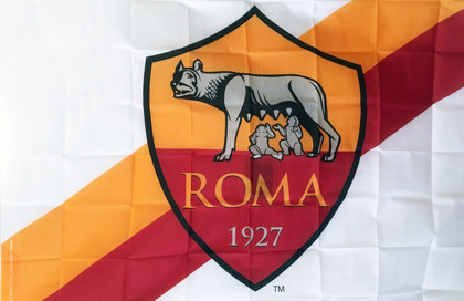 AS Roma Flag