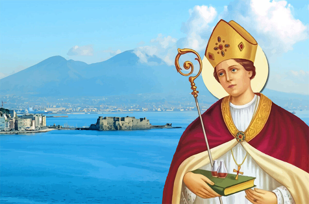 San Gennaro Napoli Flag