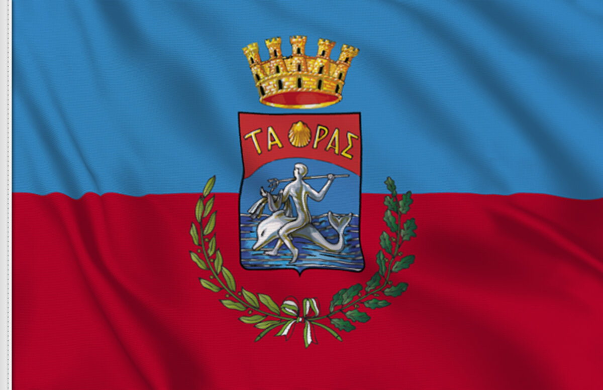 Flag of the Municipality of Taranto