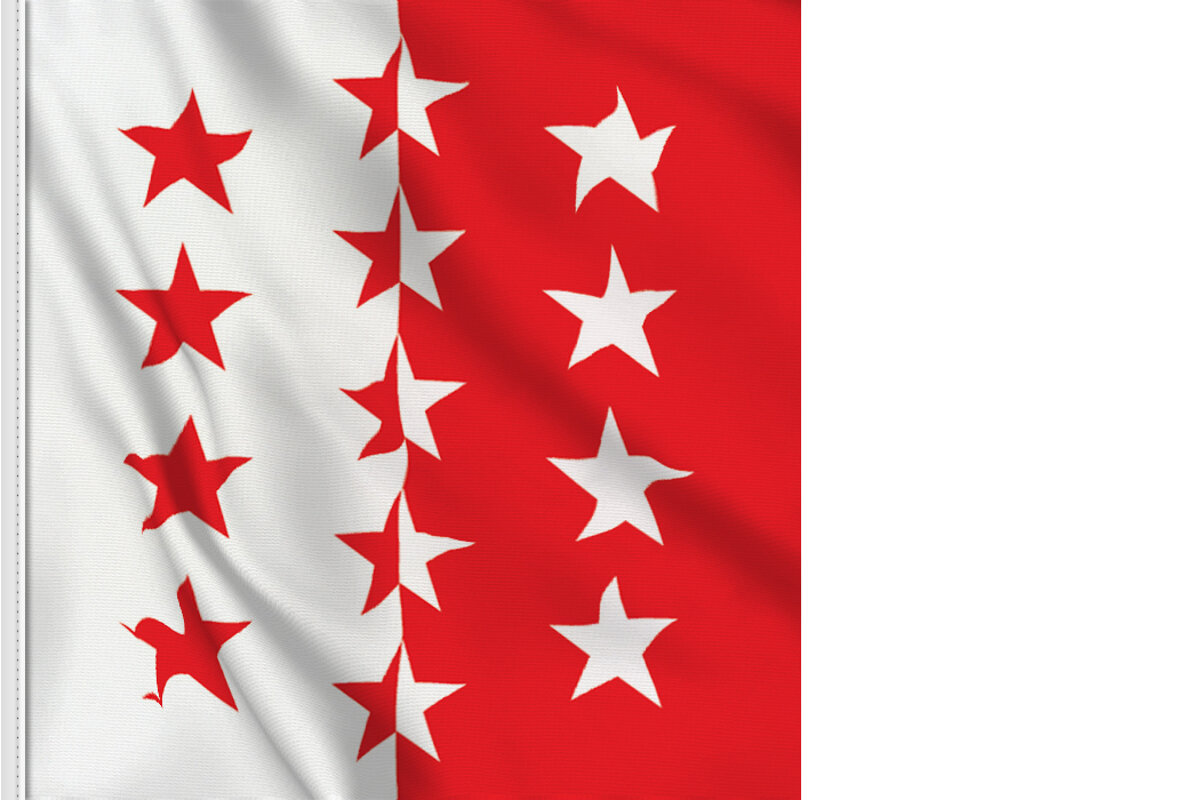 Valais-Wallis Flag
